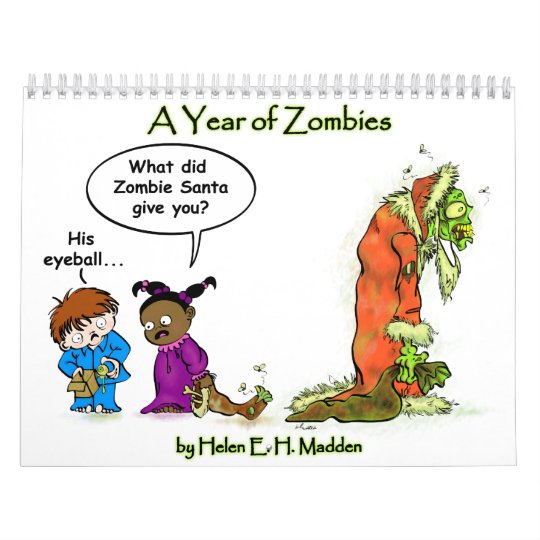Zombie Calendar! Calendar | Zazzle.com