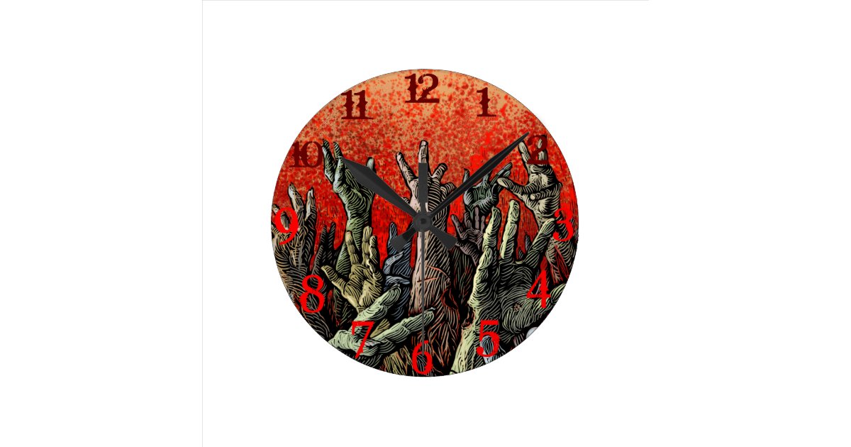 Zombie Clock | Zazzle.com