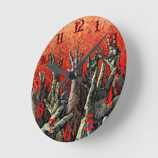 Zombie Clock | Zazzle