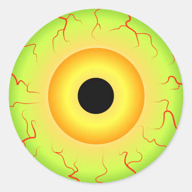 Zombie Eye Sticker | Zazzle