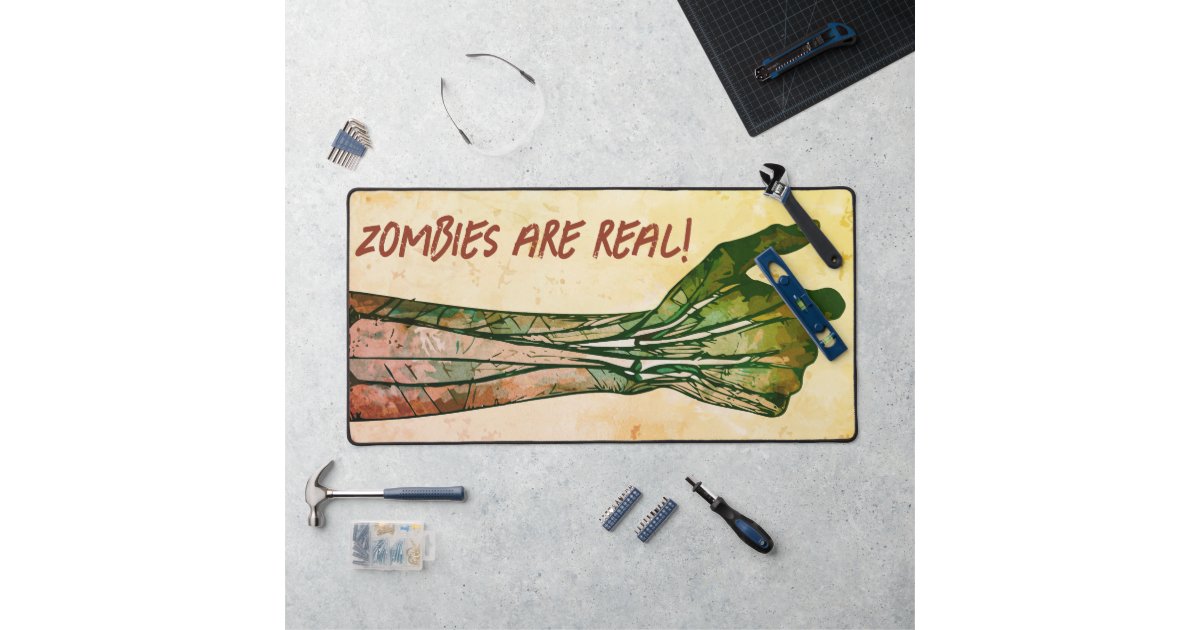 Zombie Hand Desk Mat | Zazzle