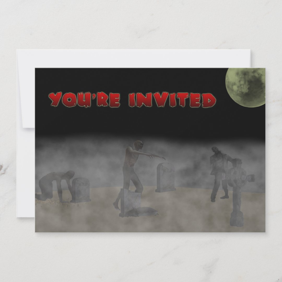 Zombie Invitation | Zazzle