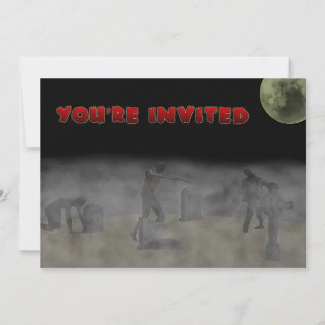 Zombie Invitation | Zazzle