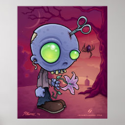 Zombie Jr. Poster | Zazzle