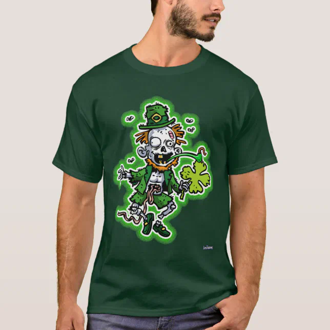 Zombie Leprechaun T-Shirt | Zazzle