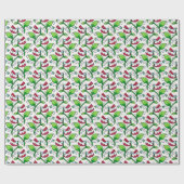 Zombie plants pattern wrapping paper | Zazzle