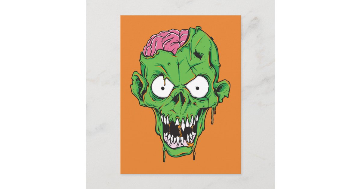 Zombie postcard | Zazzle