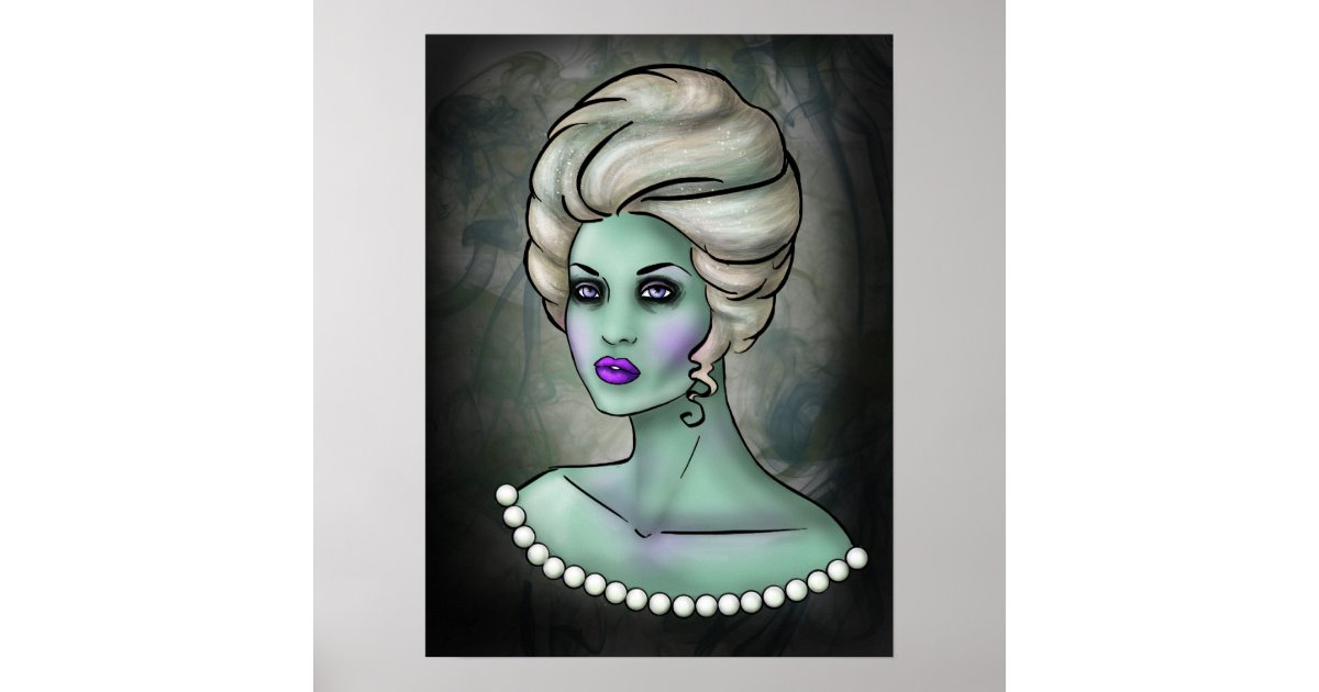 Zombie Queen Poster | Zazzle