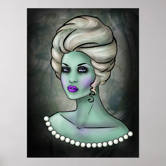 Zombie Queen Poster | Zazzle
