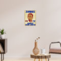 Zombie Reagan - Term Limits Poster | Zazzle