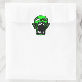 Zombie Sticker | Zazzle