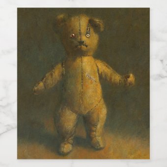 Zombie Ted Wine Label | Zazzle