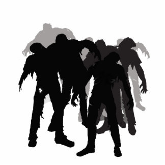 zombiearmy acrylic cut out