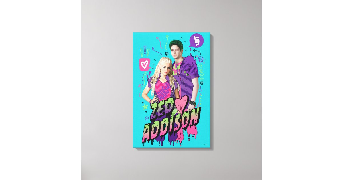 Zombies 2 | Zed and Addison Canvas Print | Zazzle