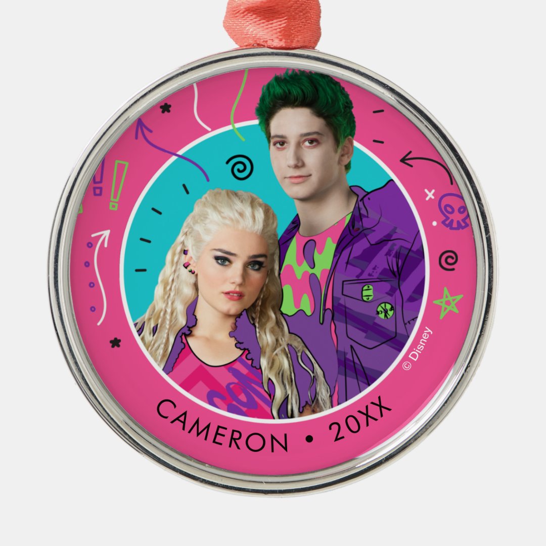 Zombies 2 | Zed and Addison Metal Ornament | Zazzle