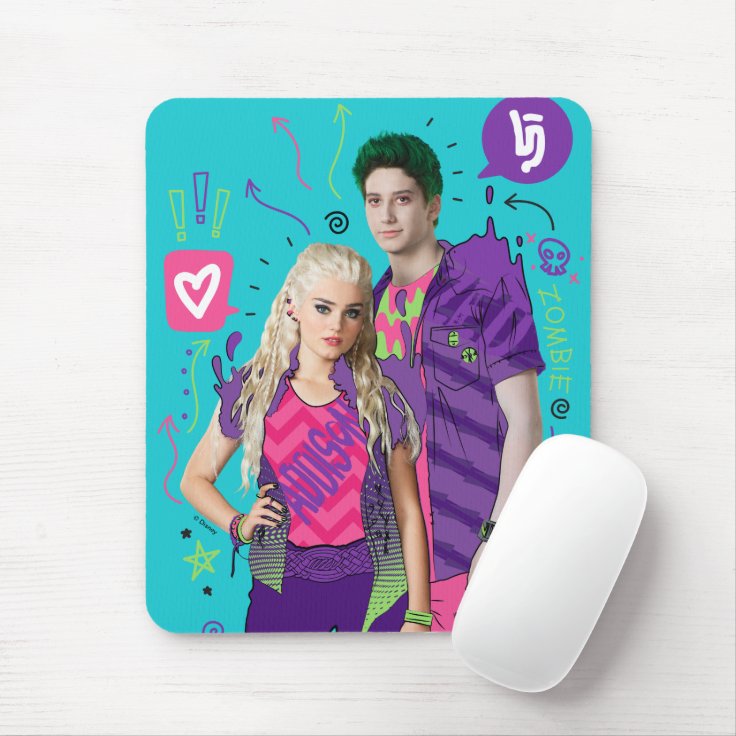 Zombies 2 | Zed and Addison Mouse Pad | Zazzle