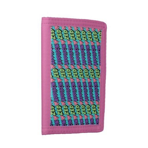 Zombies 2 | Zed and Addison Pattern Trifold Wallet | Zazzle