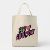 Zombies 2 | Zed and Addison Text Tote Bag | Zazzle
