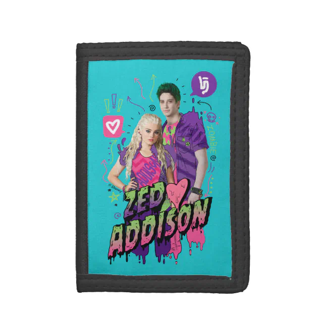 Zombies 2 | Zed and Addison Trifold Wallet | Zazzle