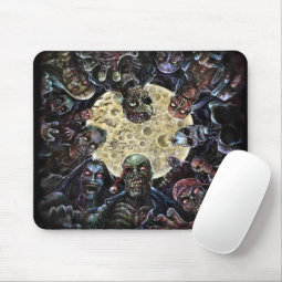 Zombies Attack (Zombie Horde) Mouse Pad | Zazzle