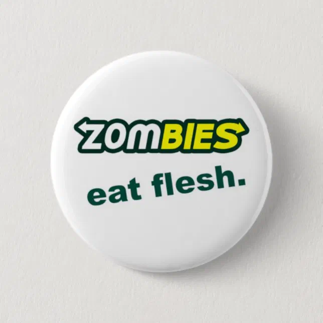 Zombies Button | Zazzle