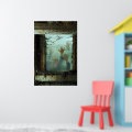 zombies outside a window poster | Zazzle