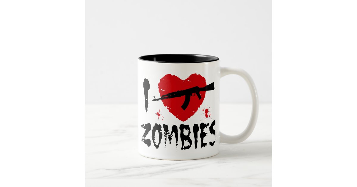 Zombies Two-Tone Coffee Mug | Zazzle