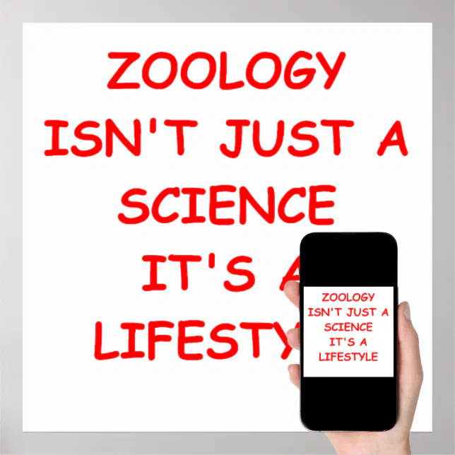 zoology poster | Zazzle