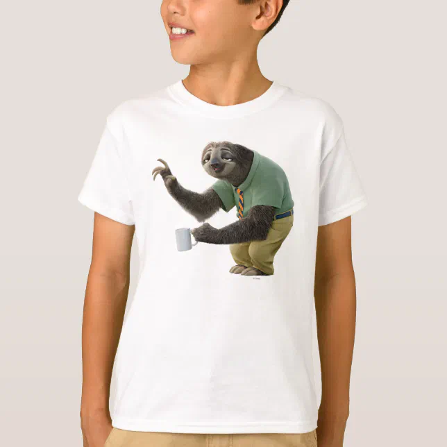 Zootopia | A Working Sloth T-Shirt | Zazzle
