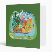 Zootopia | City Map 3 Ring Binder | Zazzle