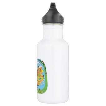 Zootopia | City Map Water Bottle | Zazzle
