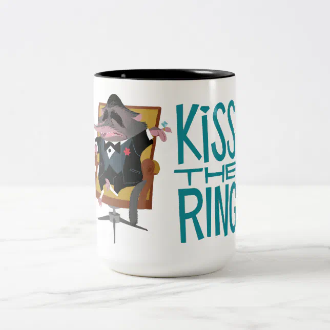 Zootopia | Kiss the Ring Two-Tone Coffee Mug | Zazzle