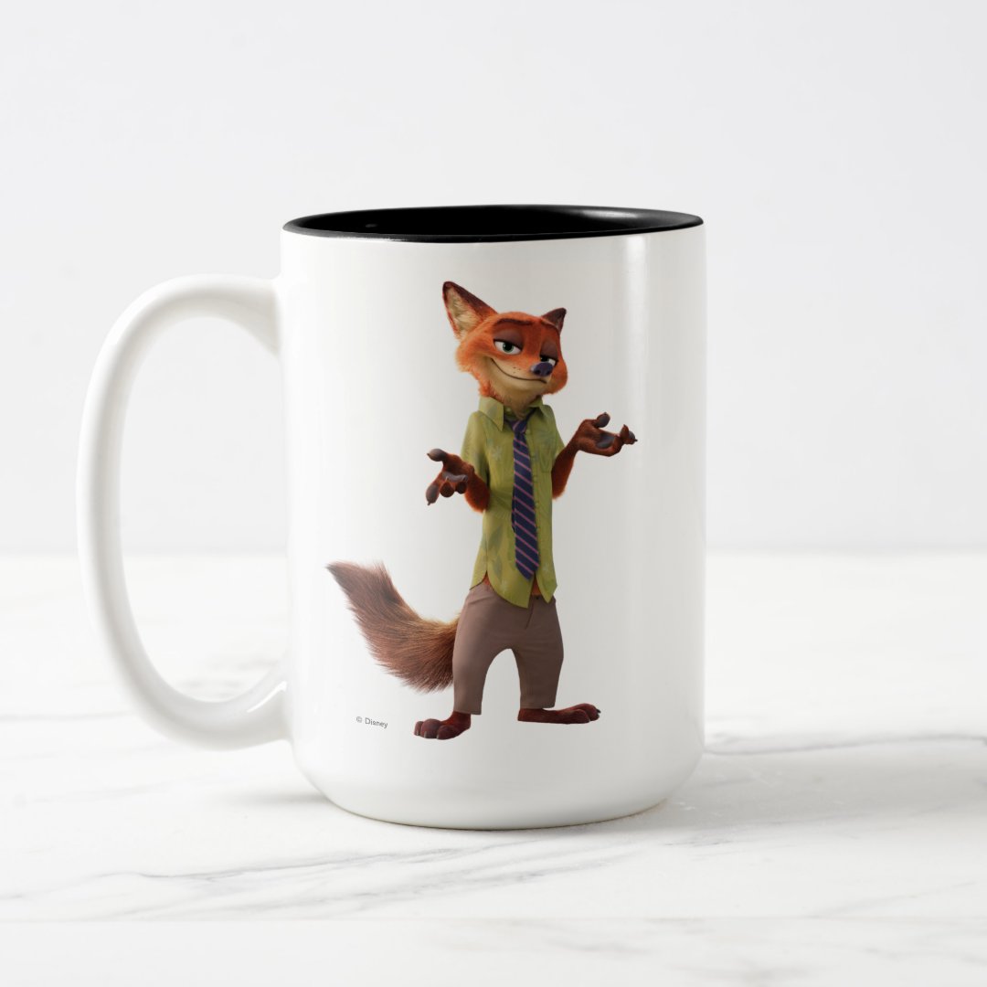 Zootopia | Nick Wilde Two-Tone Coffee Mug | Zazzle