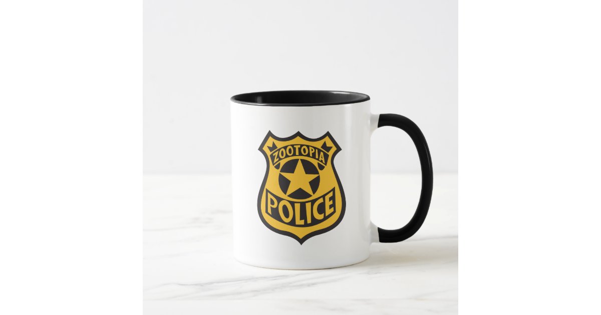 Zootopia | Zootopia Police Badge Mug | Zazzle