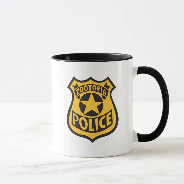 Zootopia | Zootopia Police Badge Mug | Zazzle