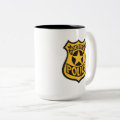 Zootopia | Zootopia Police Badge Two-Tone Coffee Mug | Zazzle