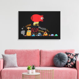 Zootopia | Zootopia Traffic Canvas Print | Zazzle