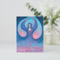 Zorya Dawn Goddess Slavic Folklore Surreal Fantasy Postcard | Zazzle