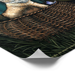 Zoti Woodland Forest Fairy Awen Soothsayer Poster | Zazzle