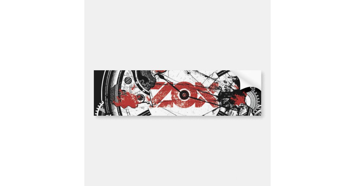 ZOX ClockWorks - Bumper Sticker | Zazzle