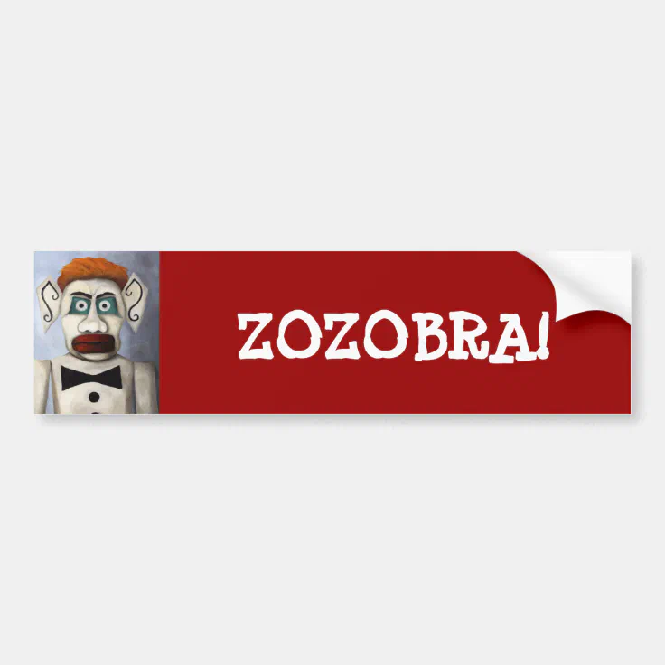 Zozobra Bumper Sticker | Zazzle