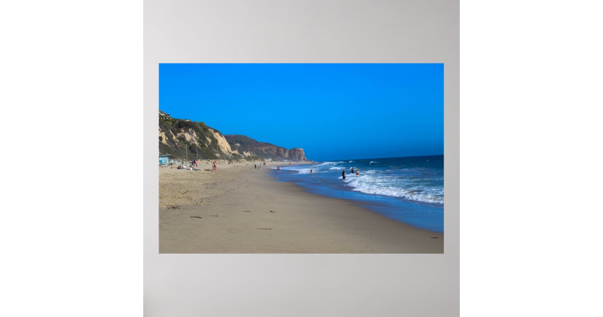 Zuma Beach Poster | Zazzle