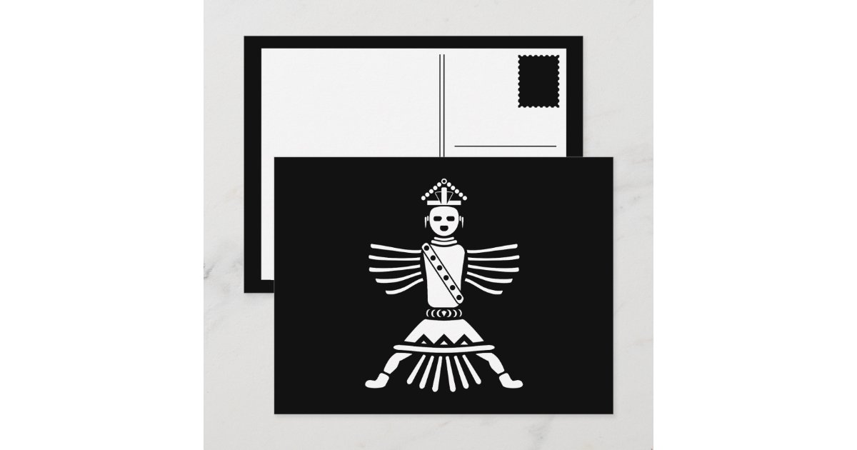 zuni knifewing postcard | Zazzle