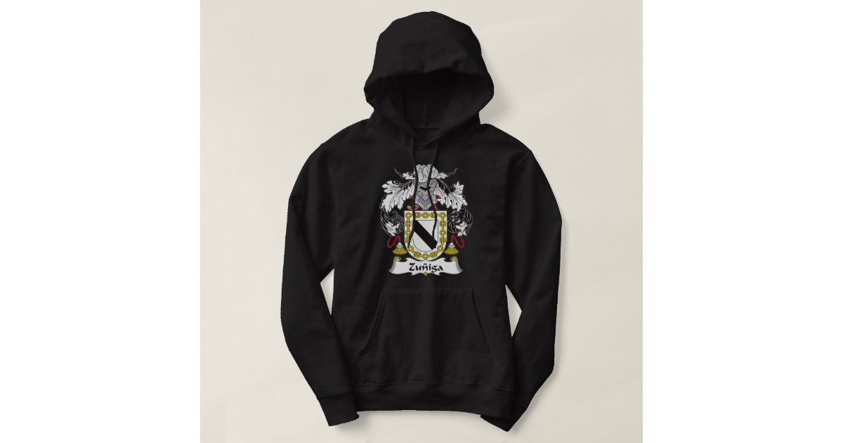 Zuniga Coat of Arms Family Crest Hoodie | Zazzle