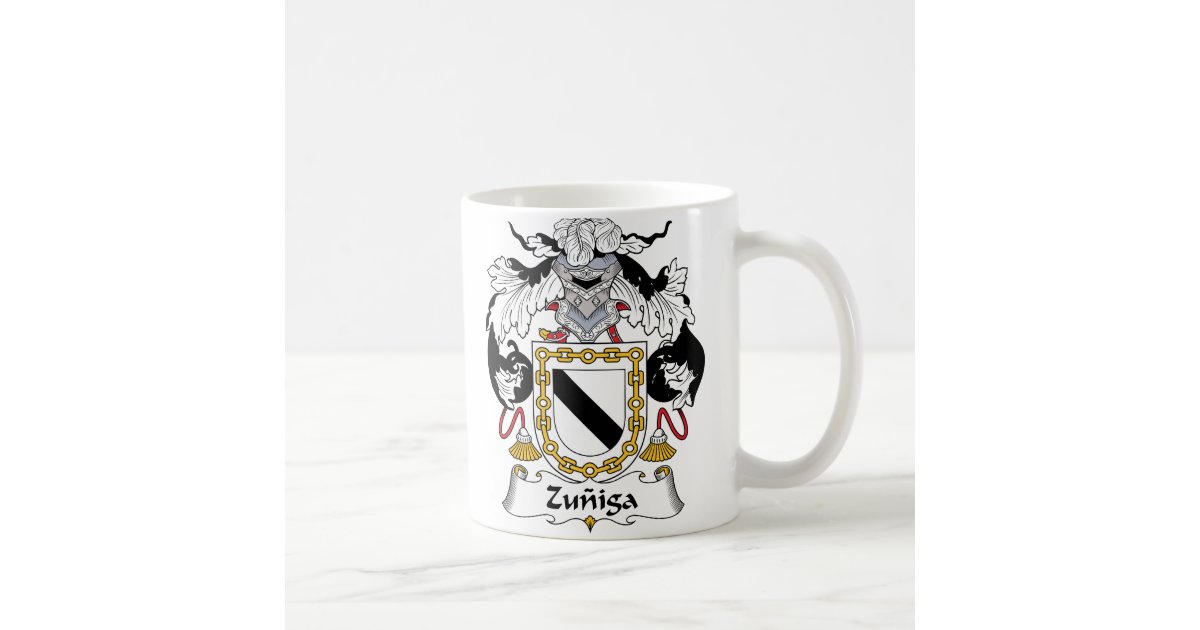 Zuniga Family Crest Coffee Mug | Zazzle