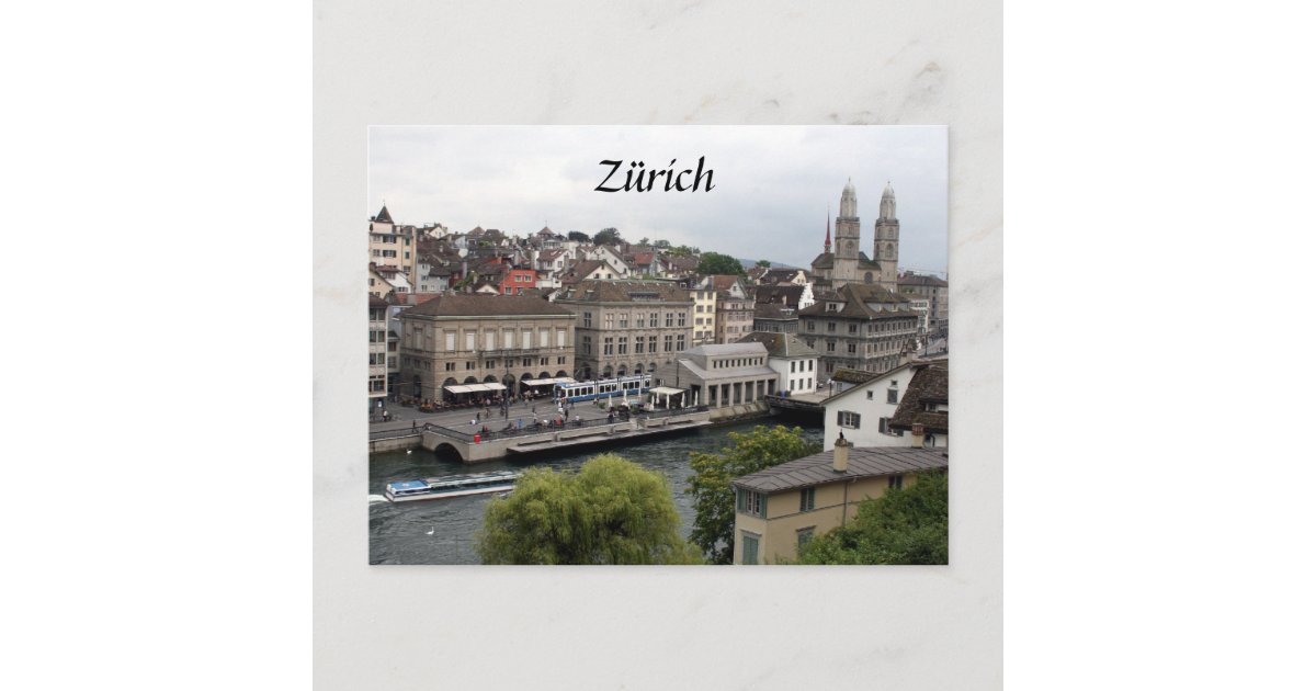 zürich postcard | Zazzle