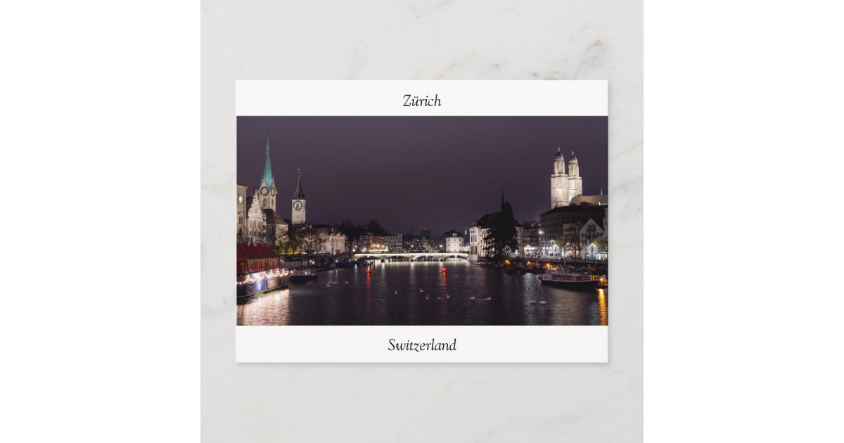 Zürich Postcard | Zazzle
