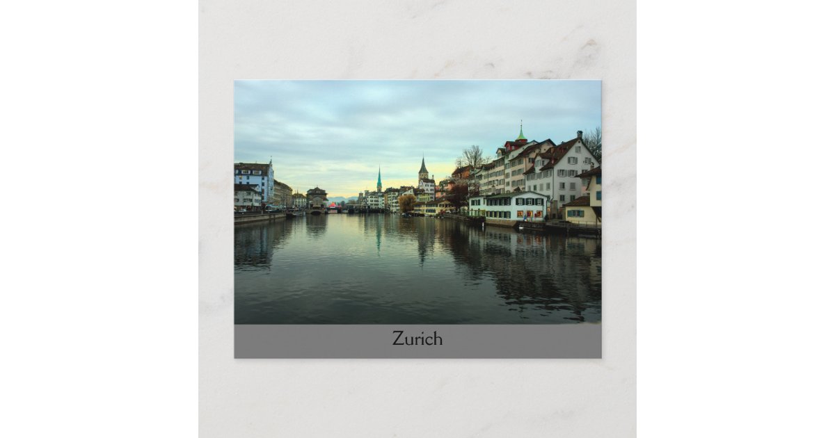 Zurich Postcard | Zazzle