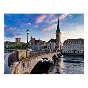 Zurich Postcards - No Minimum Quantity | Zazzle