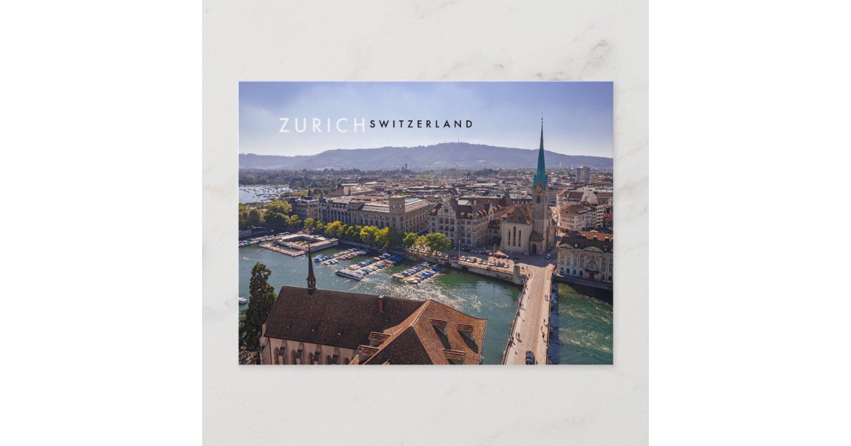 Zurich, Switzerland Postcard | Zazzle